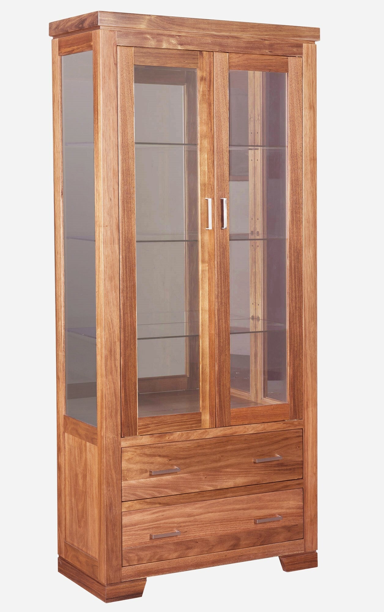 Cuba Tasmanian Blackwood Solid Timber Display Case | H&G